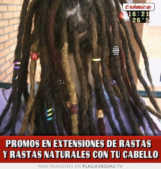 Promos en extensiones de rastas y rastas naturales con tu cabello ...