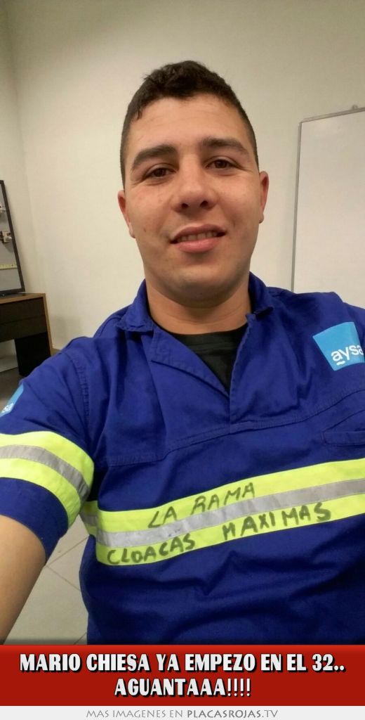MARIO CHIESA ya empezo en el 32.. AGUANTAAA!!!! - Placas Rojas TV