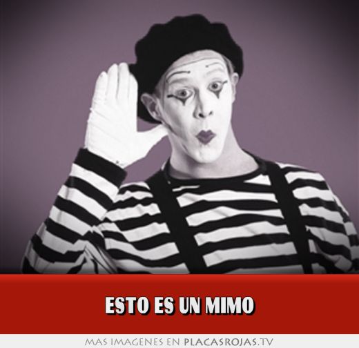 Esto es un mimo - Placas Rojas TV