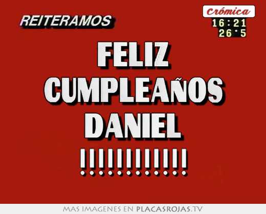 Feliz Cumpleanos Daniel Fundación Nacional On X: "Hoy Cumple Años Un