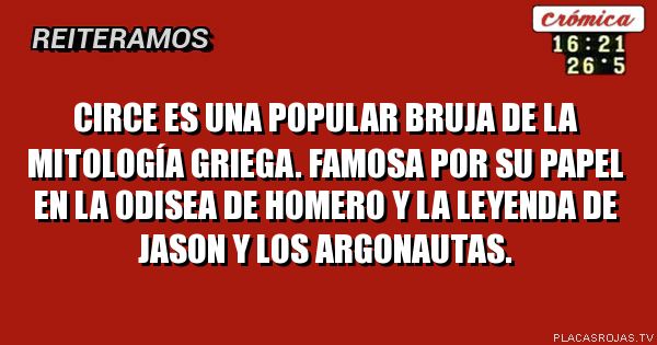 Circe es una popular bruja de la mitología griega. Famosa por su papel ...