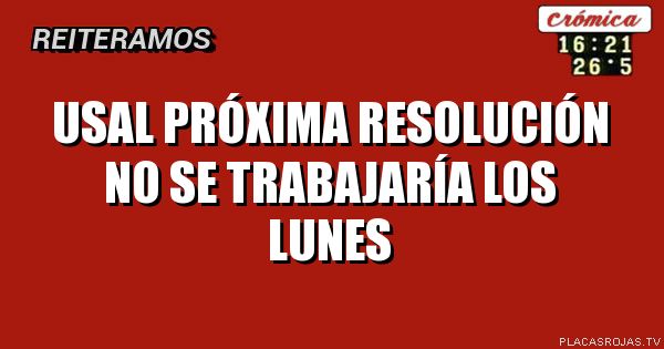 Listado de Placas - Placas Rojas TV