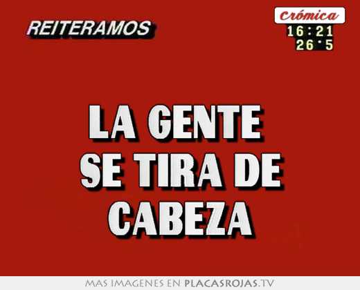 Listado de Placas - Placas Rojas TV